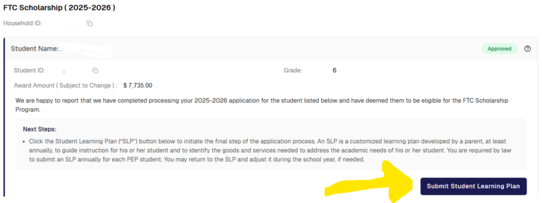 Florida - Personalized Education Program (PEP) - AAA Scholarship Foundation